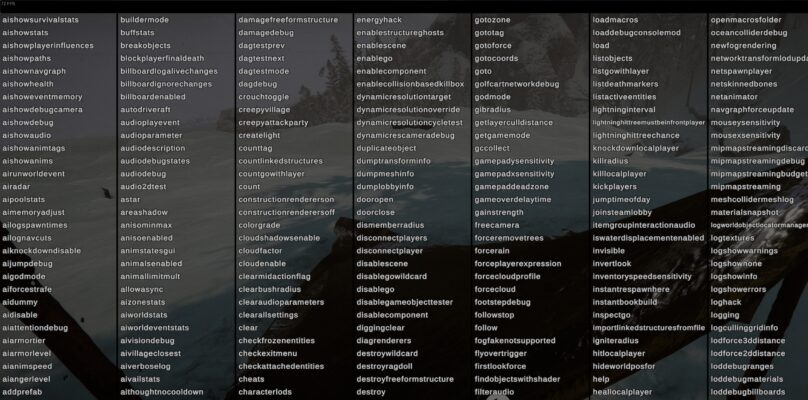 Sons Of The Forest Cheats: All ID Codes and Console Commands