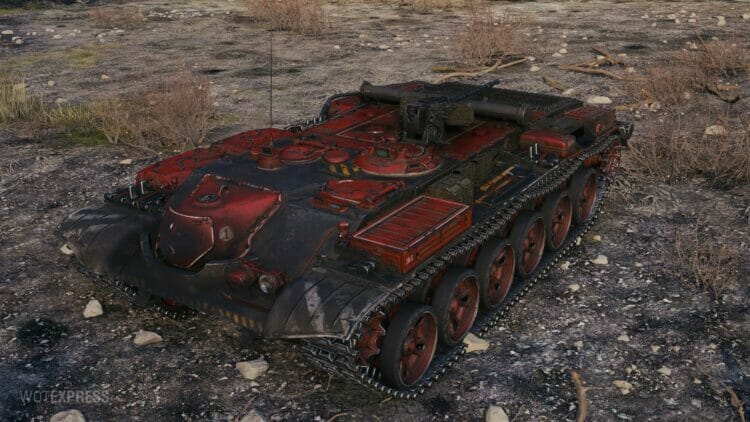 Object 156 O in World of Tanks: Tier 8 premium flamethrower SPG