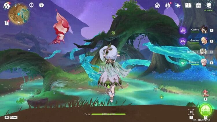 The spirit of the vine in Genshin Impact: how to solve all the puzzles