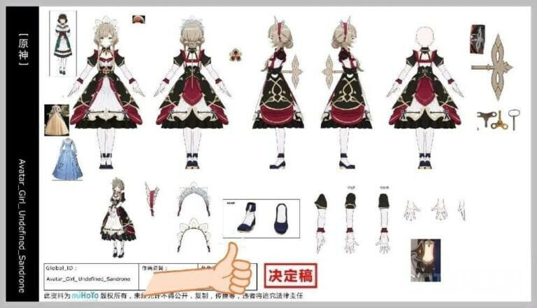 Sandrone in Genshin Impact: release date, appearance and character of ...