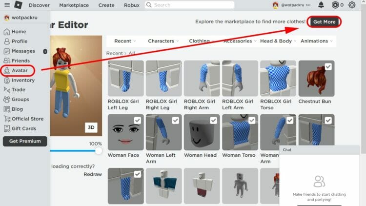 Cách tạo skin miễn phí trong Roblox: mọi cách