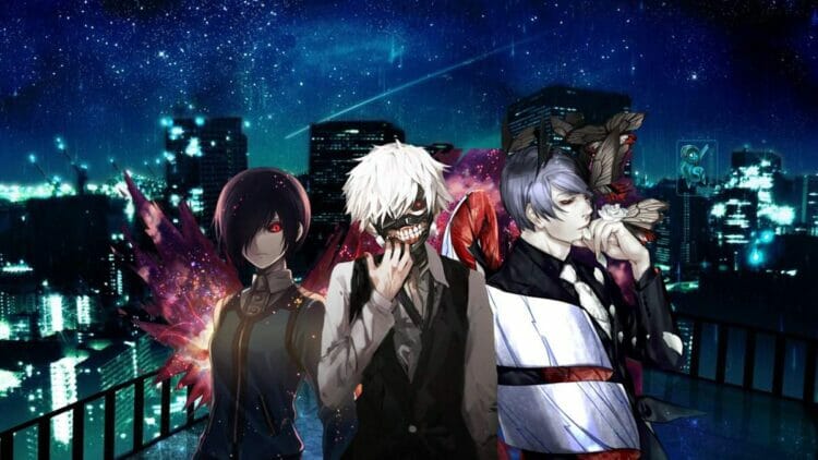 All characters from anime Tokyo Ghoul