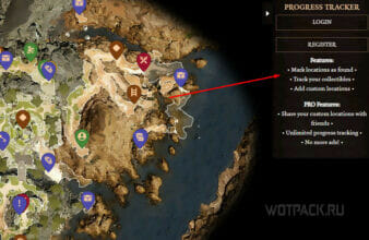 Baldurs Gate 3: World Map [Interactive] - All Symbols