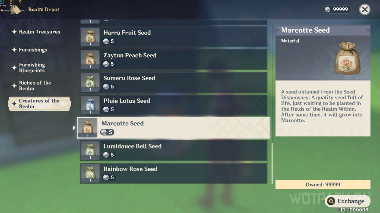 Markot in Genshin Impact: wo zu finden und zu kaufen