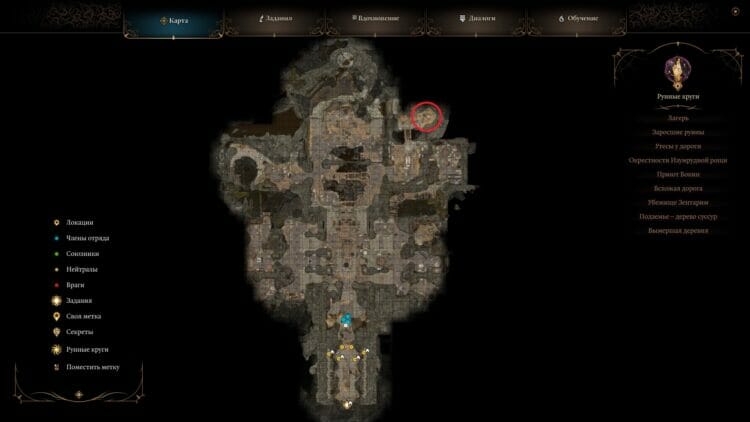 Emerald Grove in Baldur's Gate 3: all quests and characters