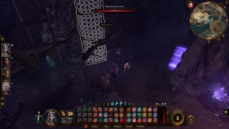 Tour en ruine dans Baldur's Gate 3 : ascenseur, sous-sol, bouton et levier