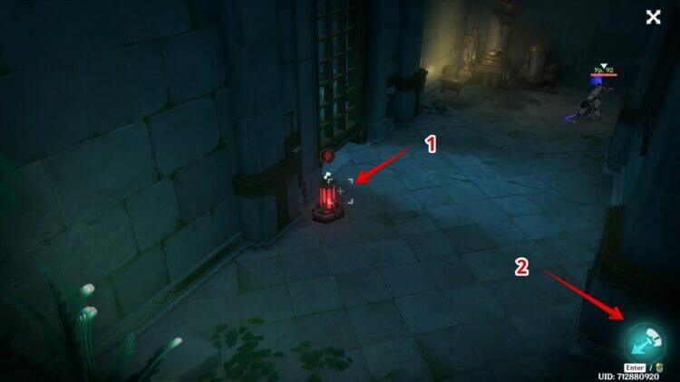 Fairy in the Abandoned Laboratory in Genshin Impact: how to open the ...