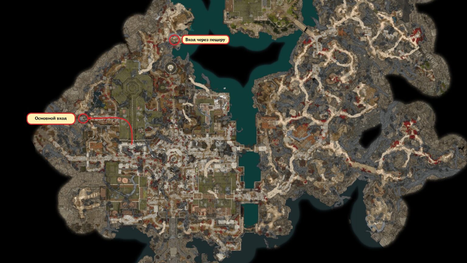 Morgue in Baldur's Gate 3: lever and secret doors [walkthrough]