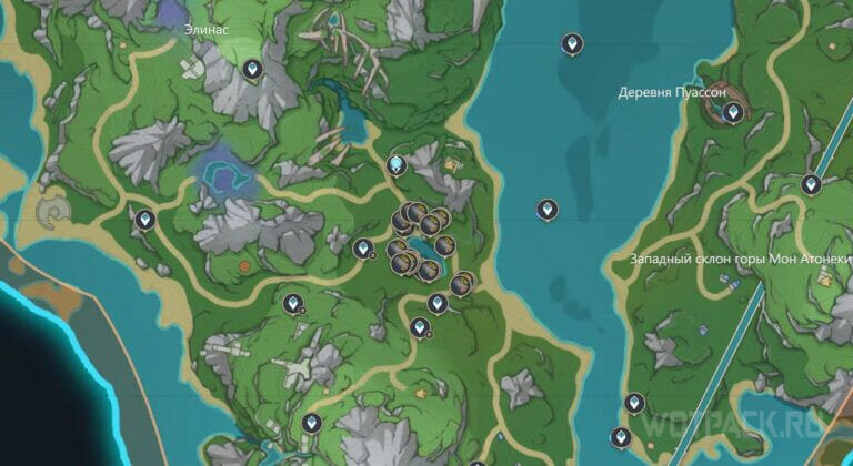 Ash in Genshin Impact: where to find it in Fontaine