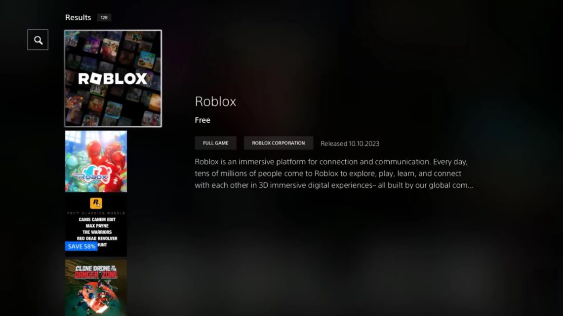 Roblox en PlayStation 4 y PlayStation 5: cómo descargar e instalar