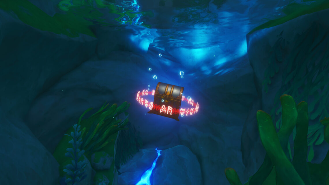 Luxurious underwater chest in the Eye of Water and Earth – Palace in ...