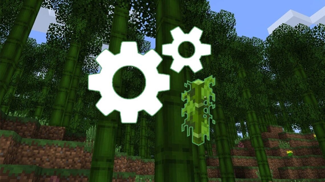 Bamboo farm in Minecraft: how to make and build an automatic one