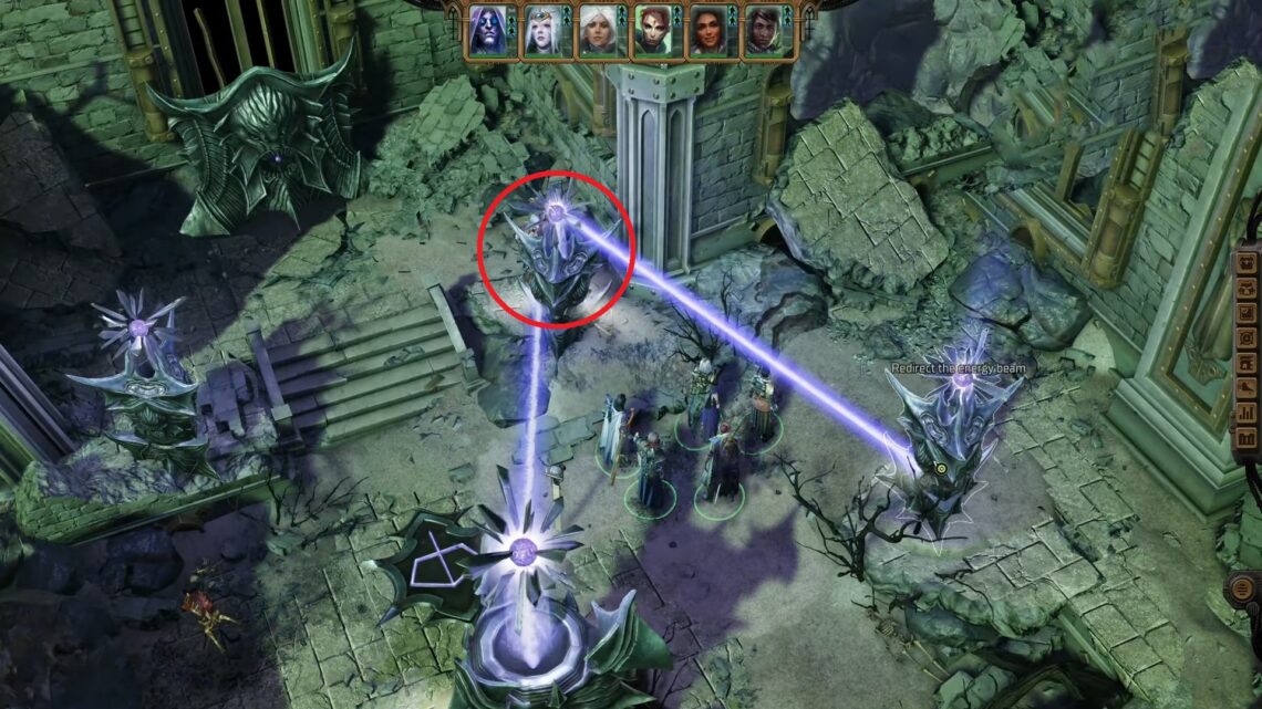 战锤 40 盗贼商人中的未知废墟：如何重定向能量束