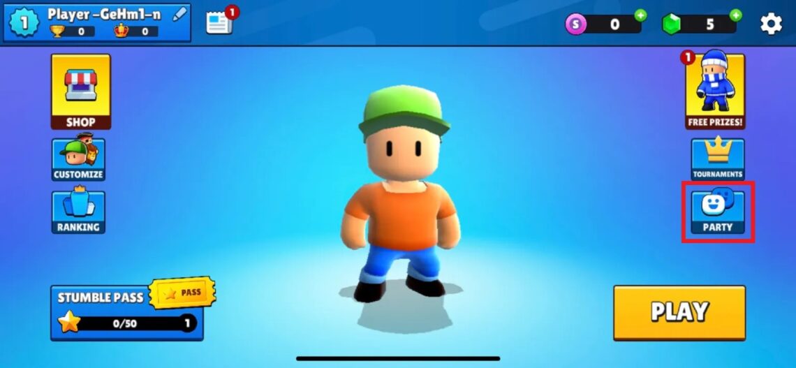 친구와 함께 Stumble Guys를 플레이하는 방법