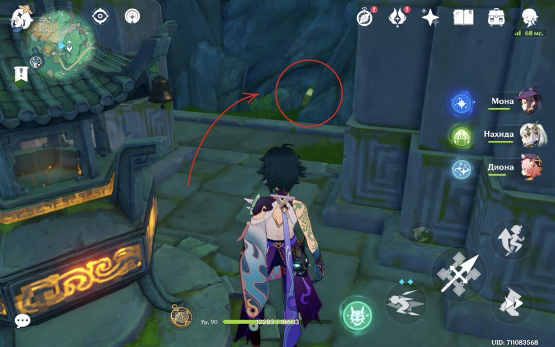 Jade fragment right and left in Genshin Impact: what is it for?