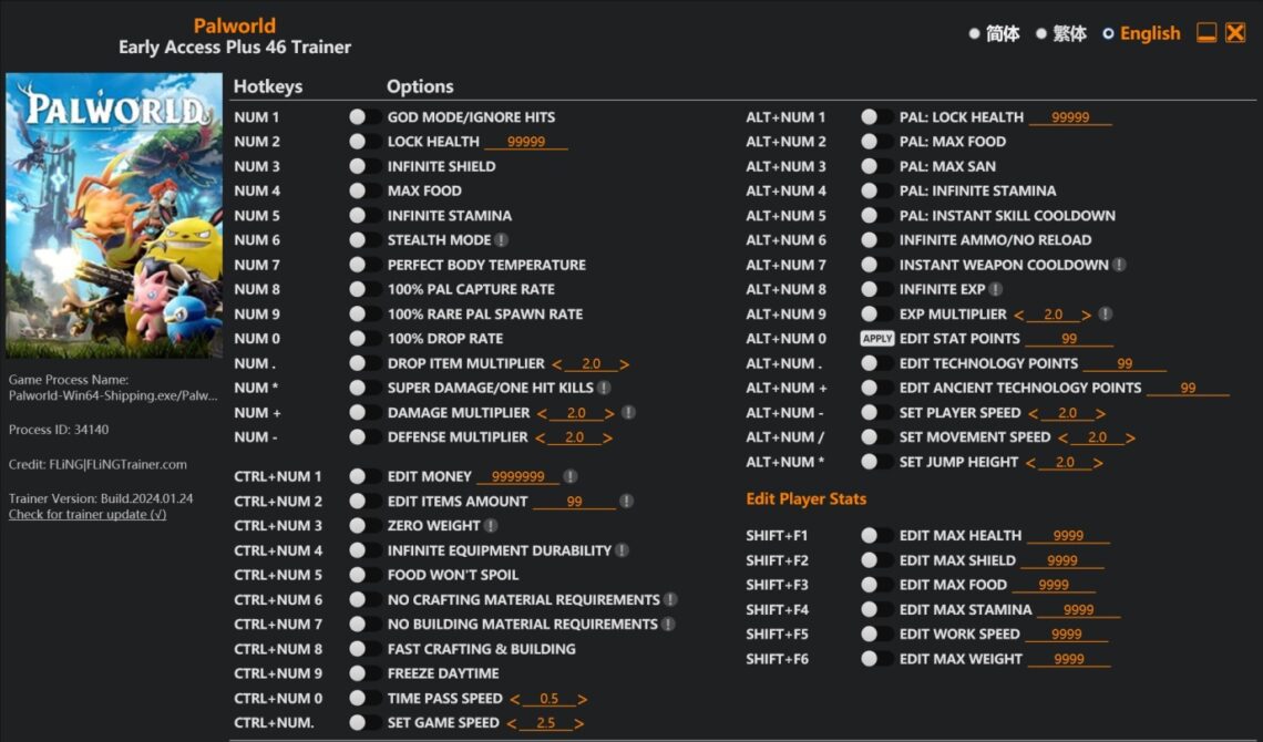 Astuces Palworld : tous les codes et commandes de la console