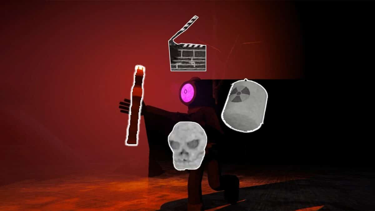 All items in Content Warning: gadgets and cursed things