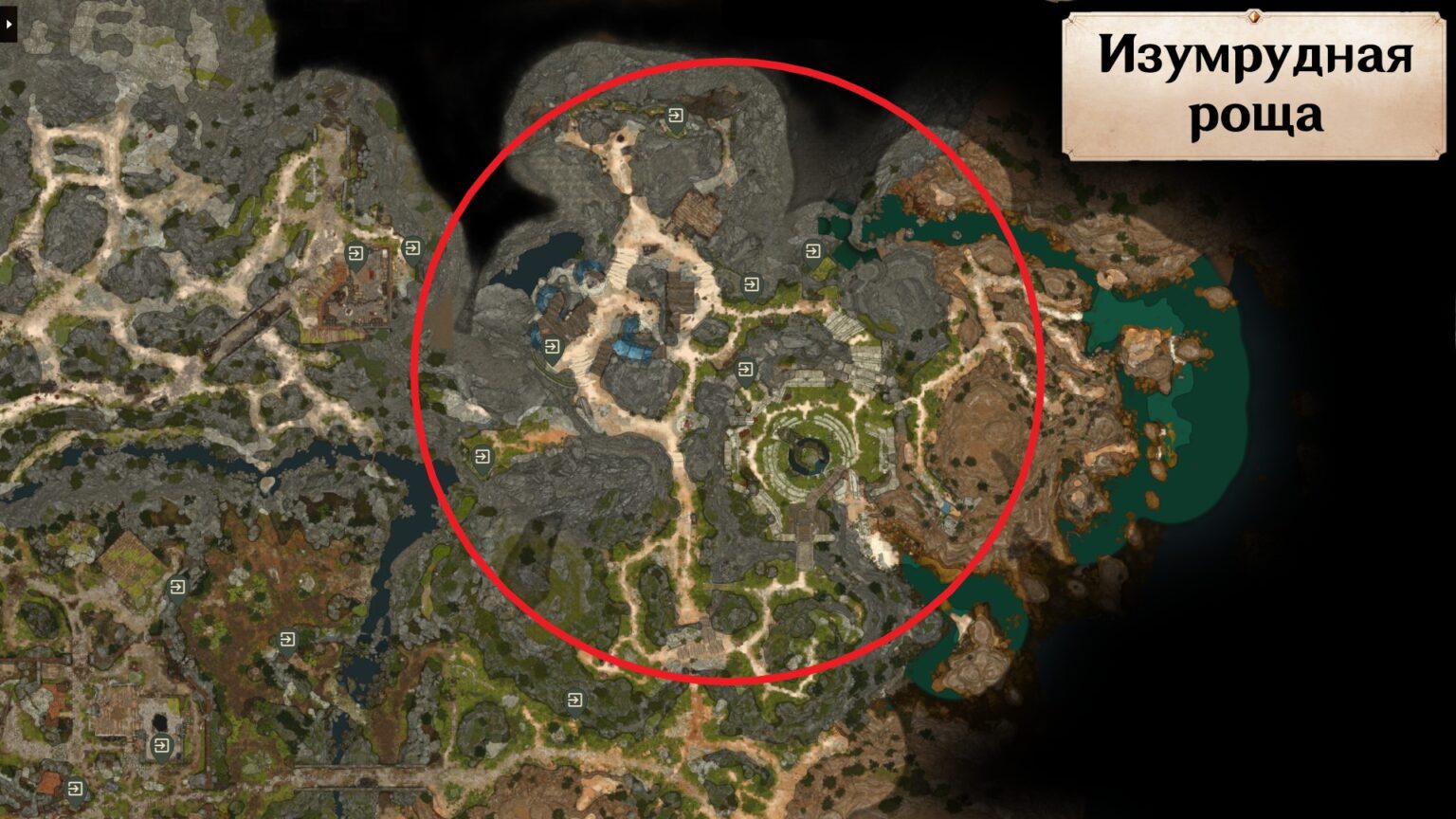 Emerald Grove in Baldur's Gate 3: all quests and characters