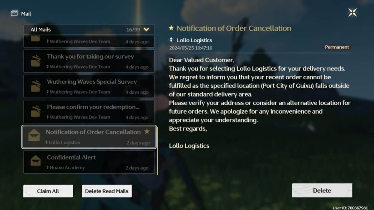 We Promise We Deliver in Wuthering Waves: how to complete the quest