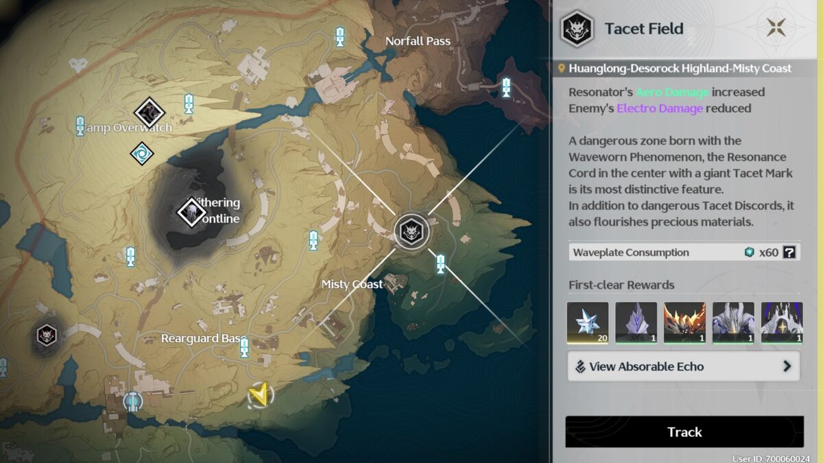 Tacet Field in Wuthering Waves: how to open and pass