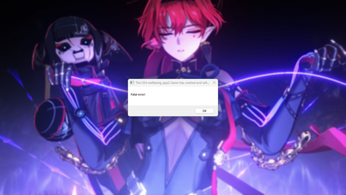 UE4 Crash Wuthering Waves: UE4 Client game has crashed error