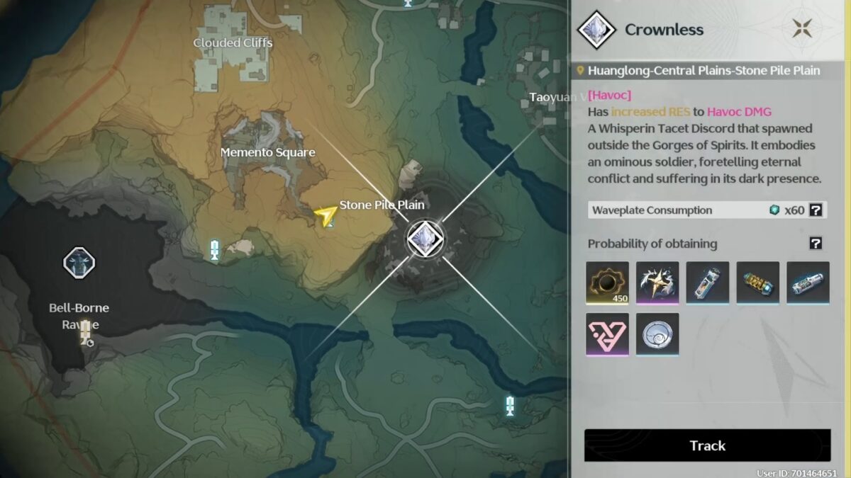 Crownless in Wuthering Waves: how to find and get to the boss