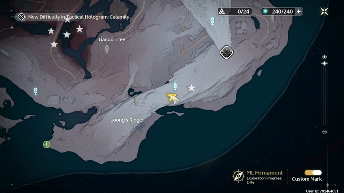 Peak of the Arch-Shaped Rock in Wuthering Waves: jak se tam dostat