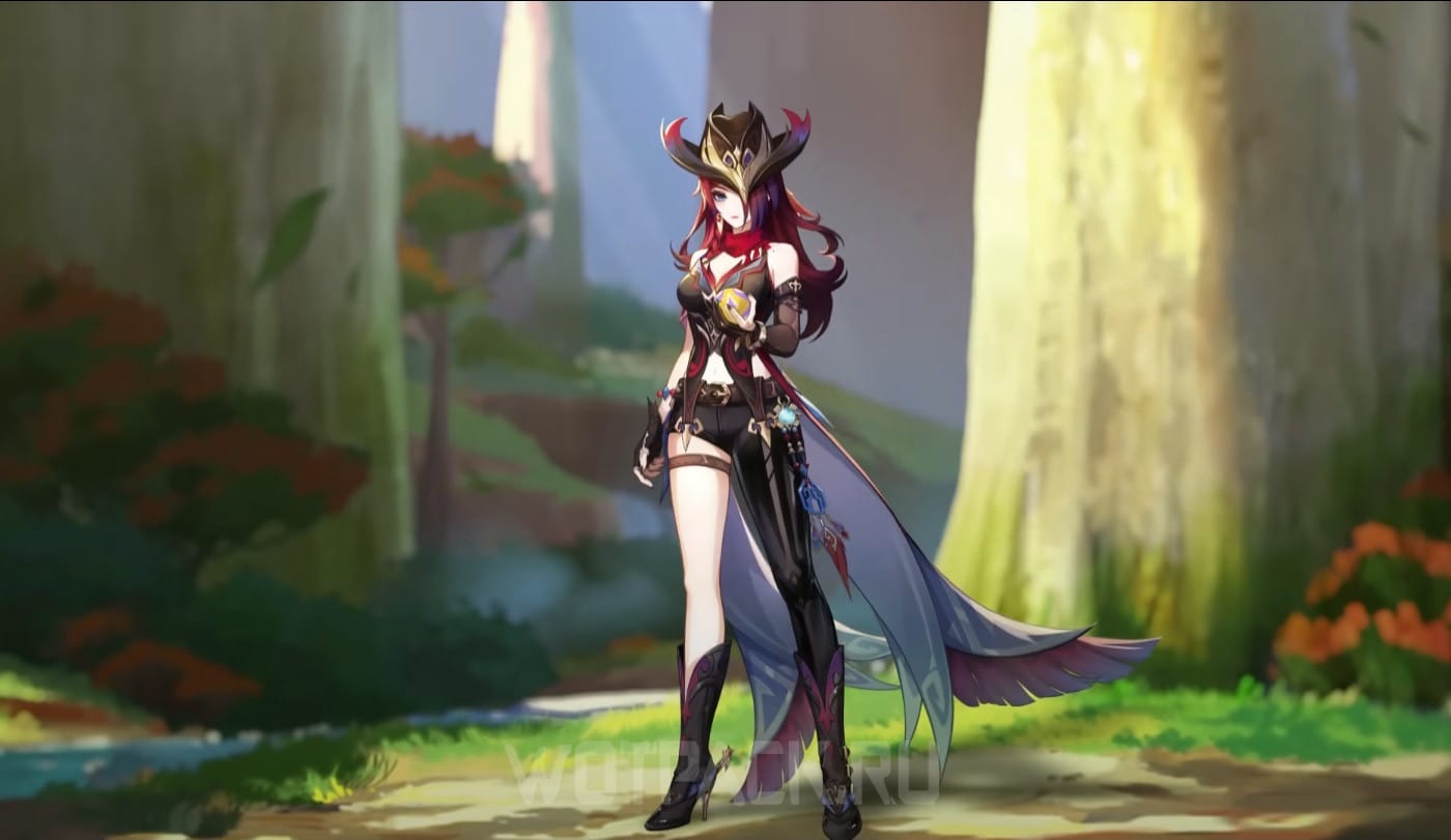 Chaska v Genshin Impact: umetnost, kdaj bo izšla, orožje in elementi