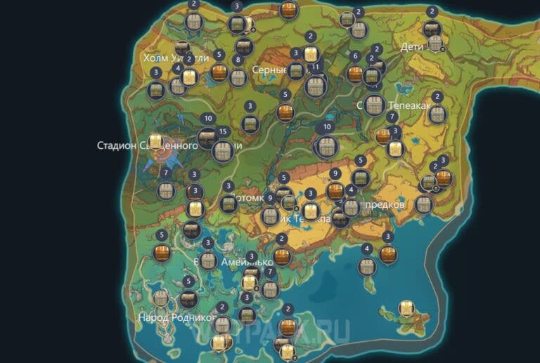 Todos los cofres de Natlan en Genshin Impact: cómo encontrarlos y abrirlos