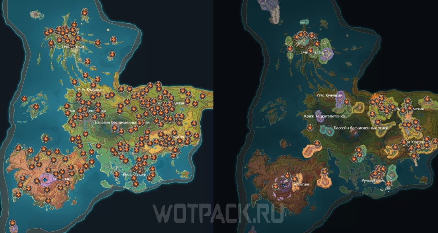 Dónde encontrar Piróculos en Genshin Impact: mapa, rutas y cómo ...