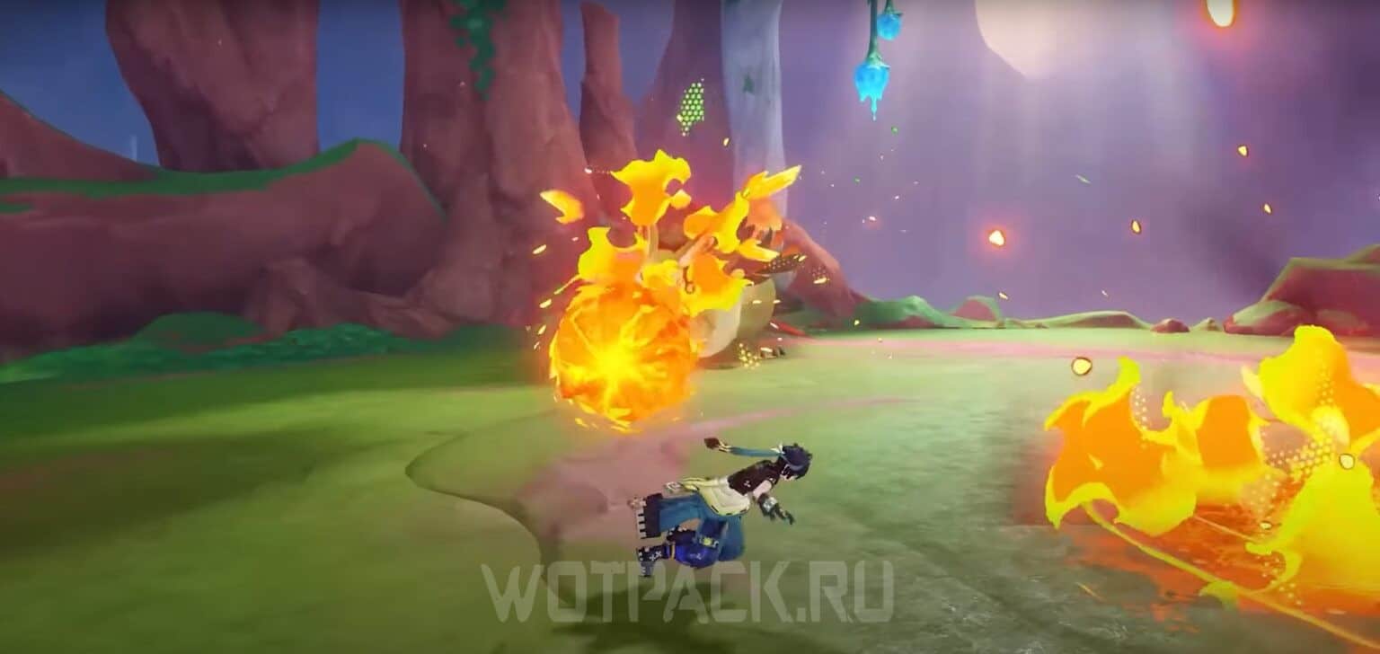 Voracious Mountain King Yumkasaurus in Genshin Impact: Kongamato