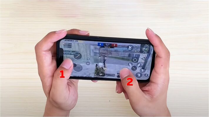 Finger layout in PUBG Mobile: codes for 3, 4, 5, 6 fingers