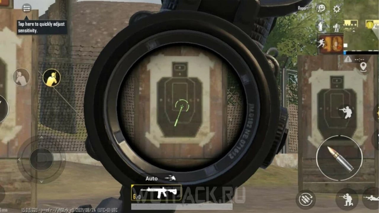 Sensitivity in PUBG Mobile: Settings Code for Phone