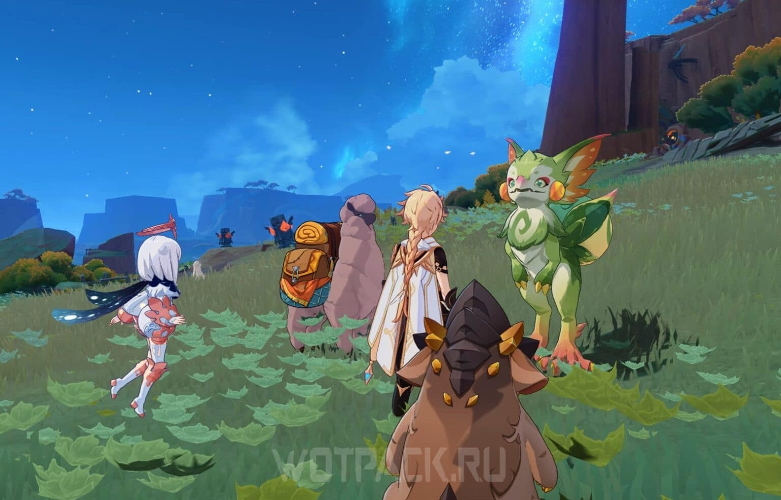 In the footsteps of the chosen one of dragons Genshin Impact: walkthrough