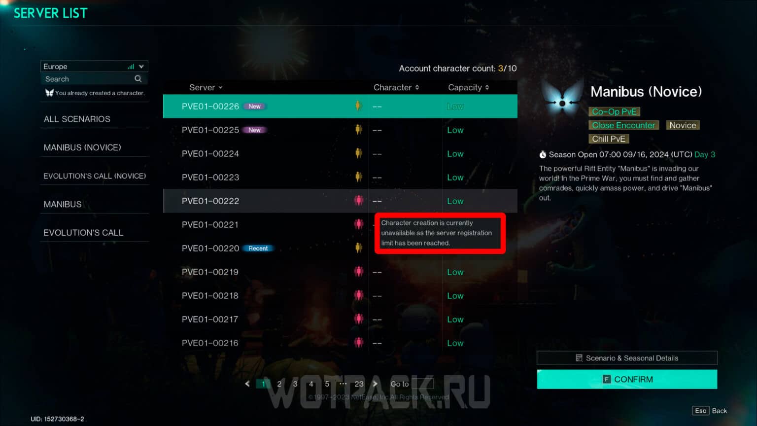 Servers in Once Human: how to enter and which server to choose