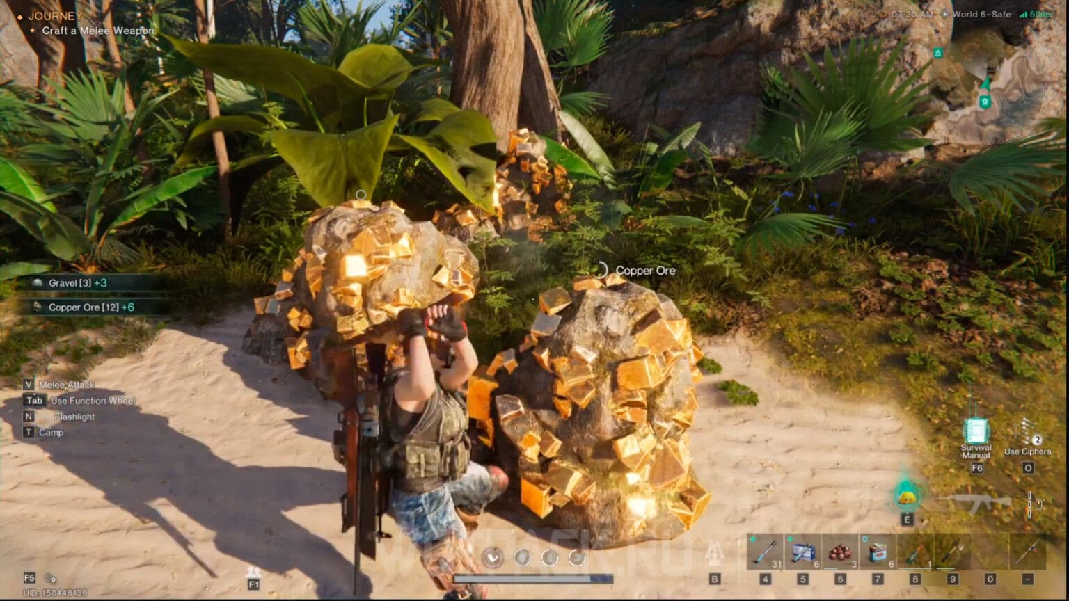 Ore in Once Human: Where to find all types and ore map