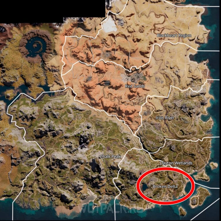 Ore in Once Human: Where to find all types and ore map