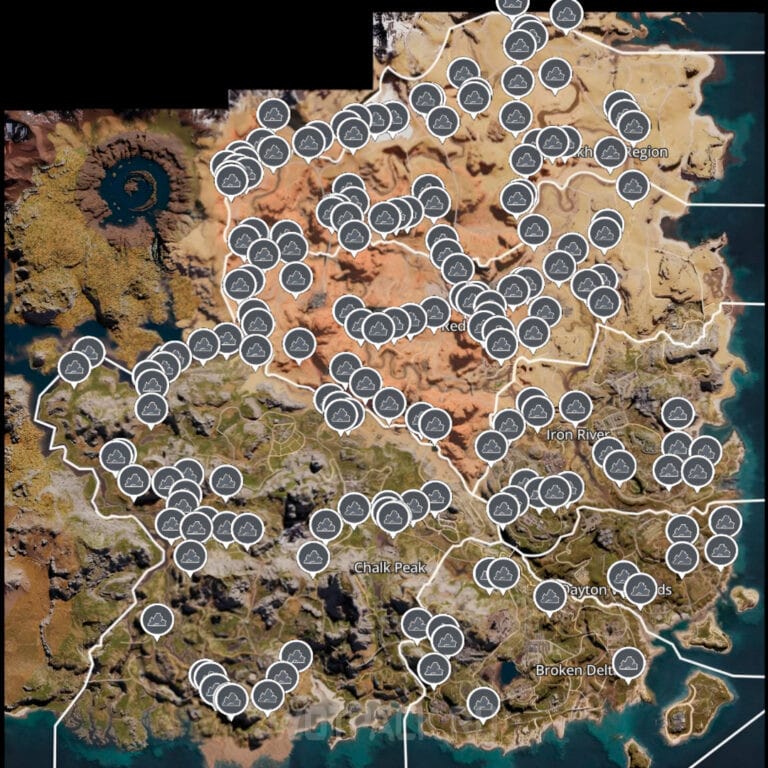 Ore in Once Human: Where to find all types and ore map