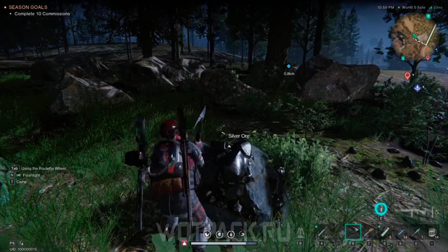 Ore in Once Human: Where to find all types and ore map