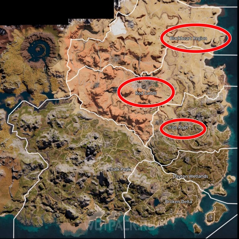 Ore in Once Human: Where to find all types and ore map