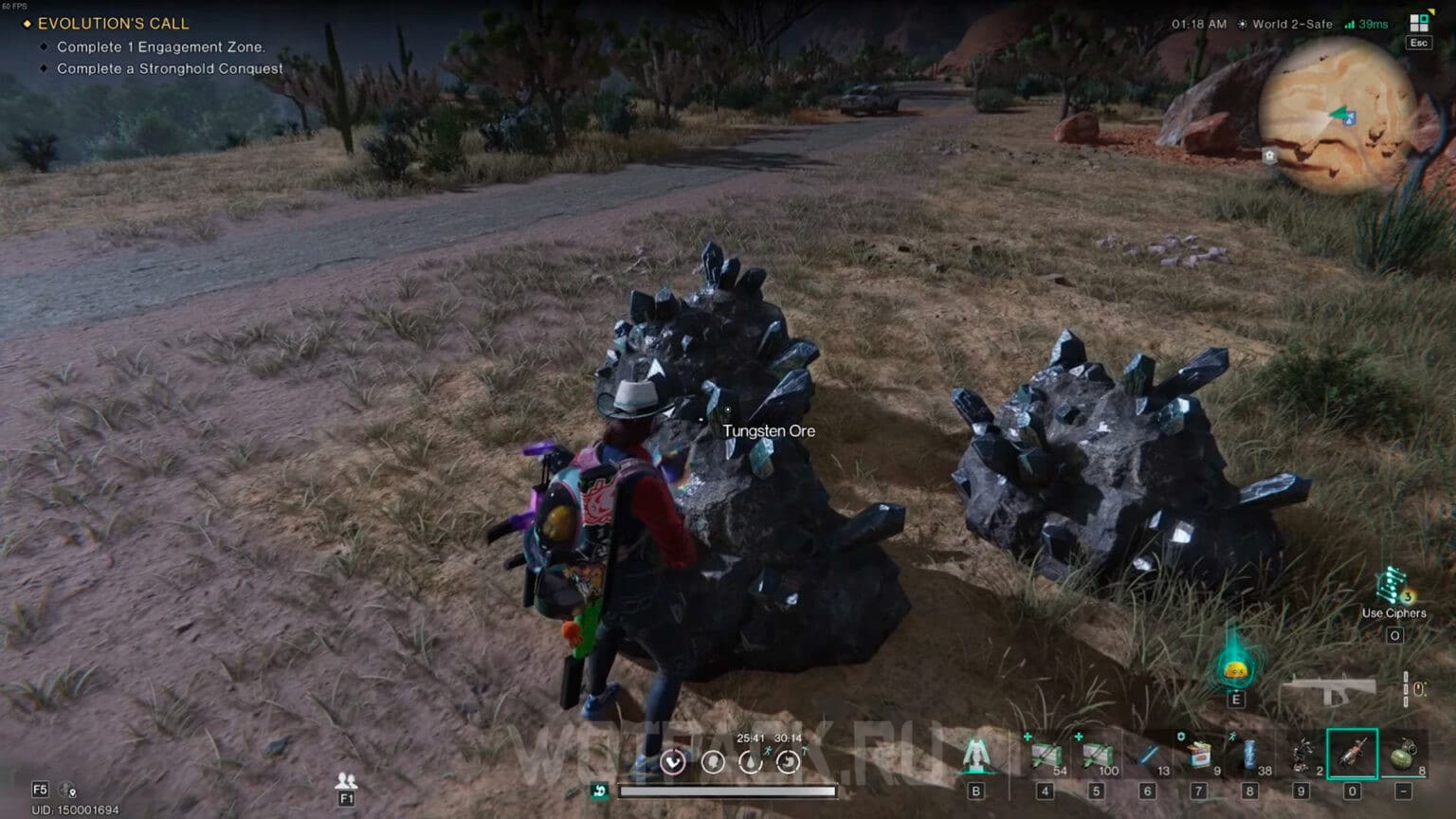 Ore in Once Human: Where to find all types and ore map