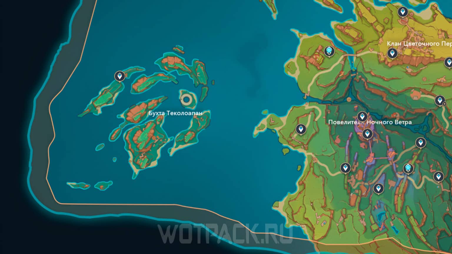 Fog in Natlan in Genshin Impact: How to remove it from the island