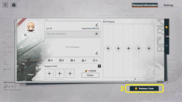 Girls' Frontline 2: Exilium [GFL 2] Promo Codes for October 2025