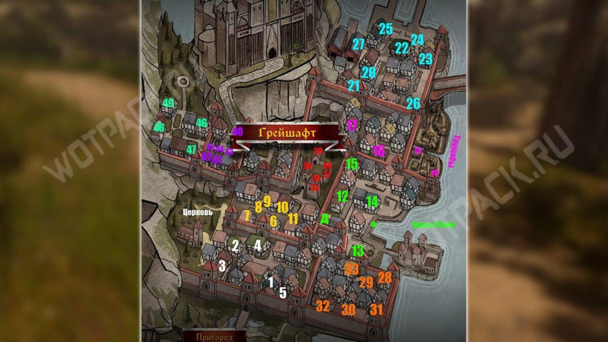 Of Ash and Steel World and City Map: All Treasures, NPCs, and Secrets